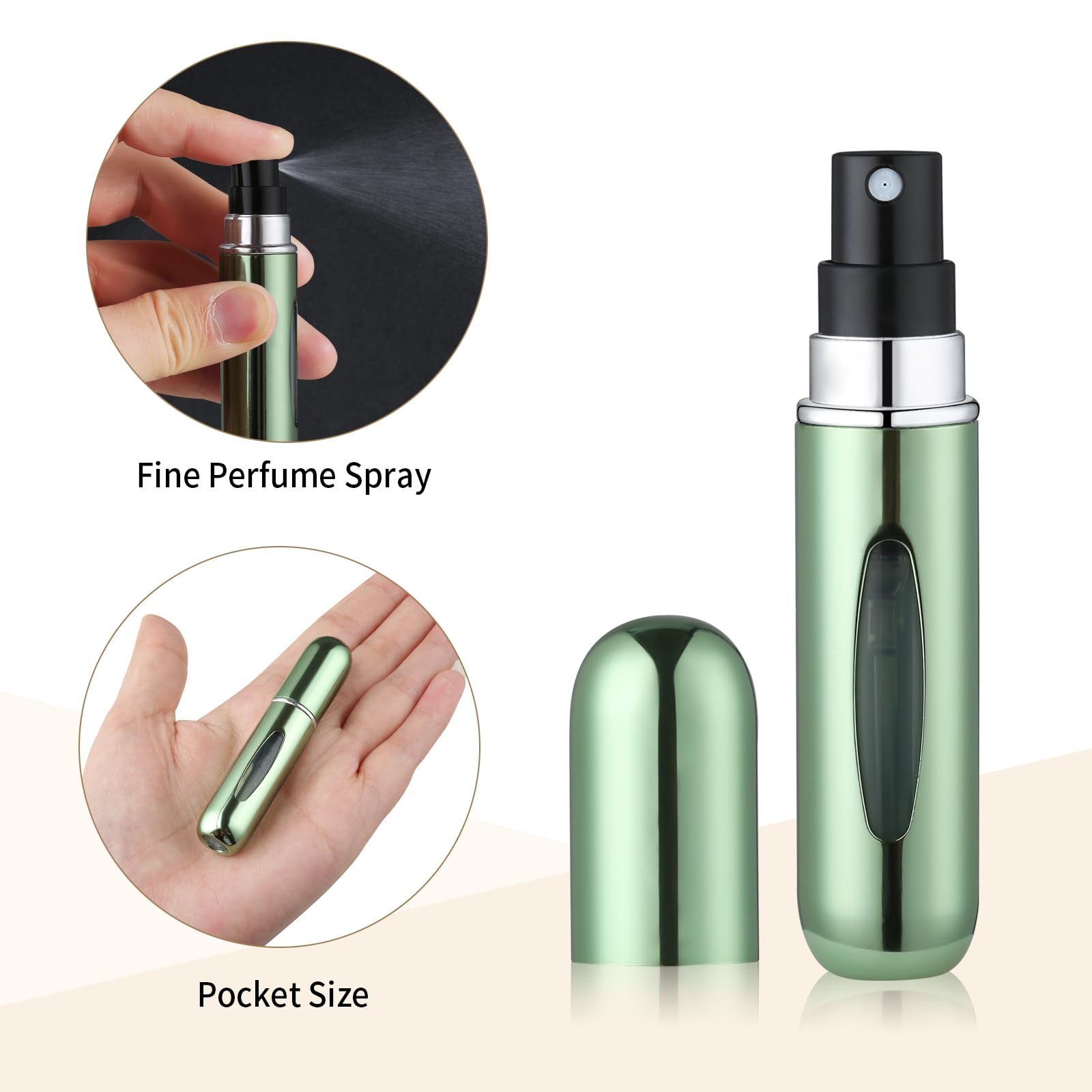Snapklik.com : Mini Perfume Refillable Bottle, Pocket Perfume Travel ...
