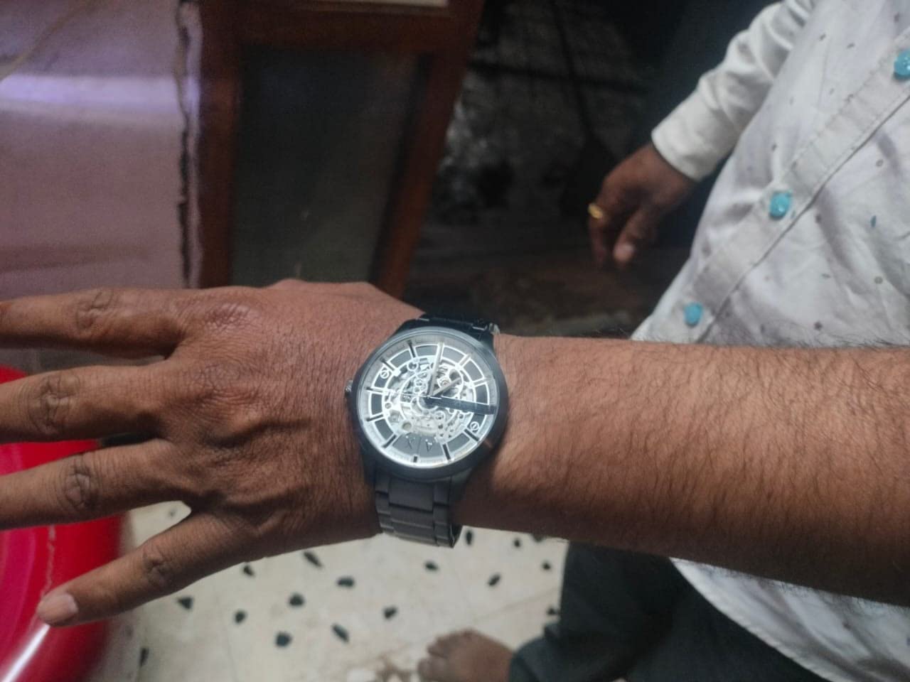 Armani Exchange Hampton Analog Multi-Colour Dial Men's Watch-AX2417 ...