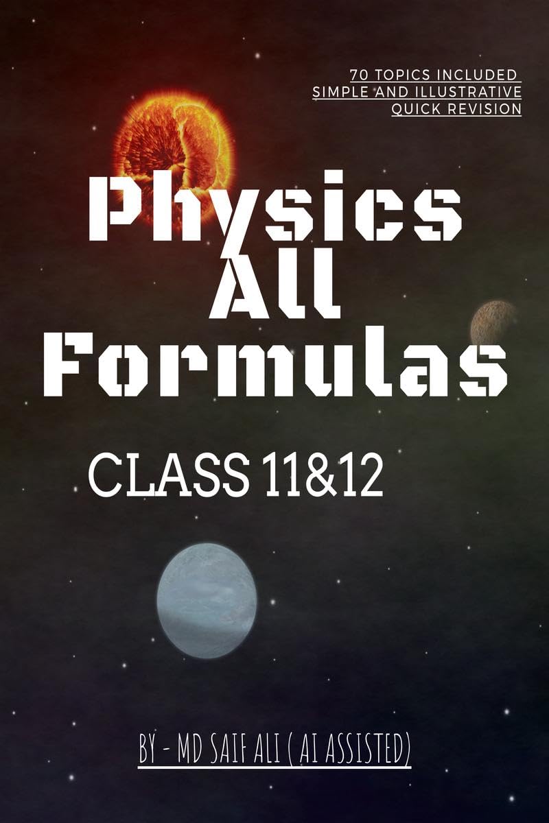 Buy Physics All Formulas : Class 11 &12 Book Online at Low Prices in ...