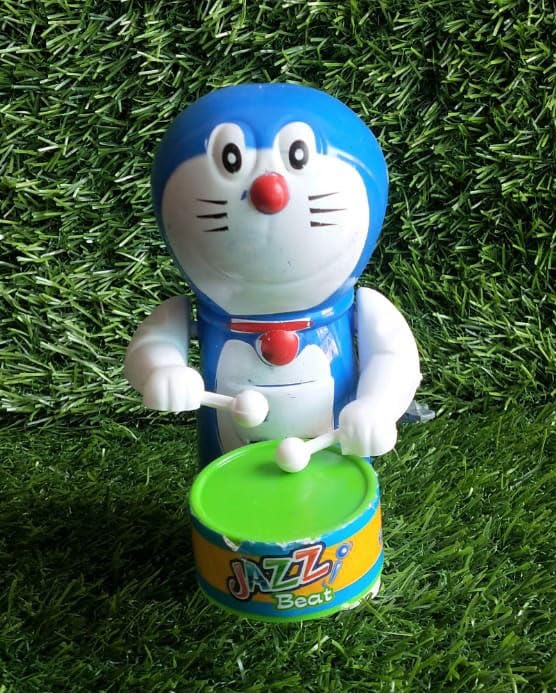 Buy Salvus APP SOLUTIONS Cartoon Character Doraemon Drummer Toy ...