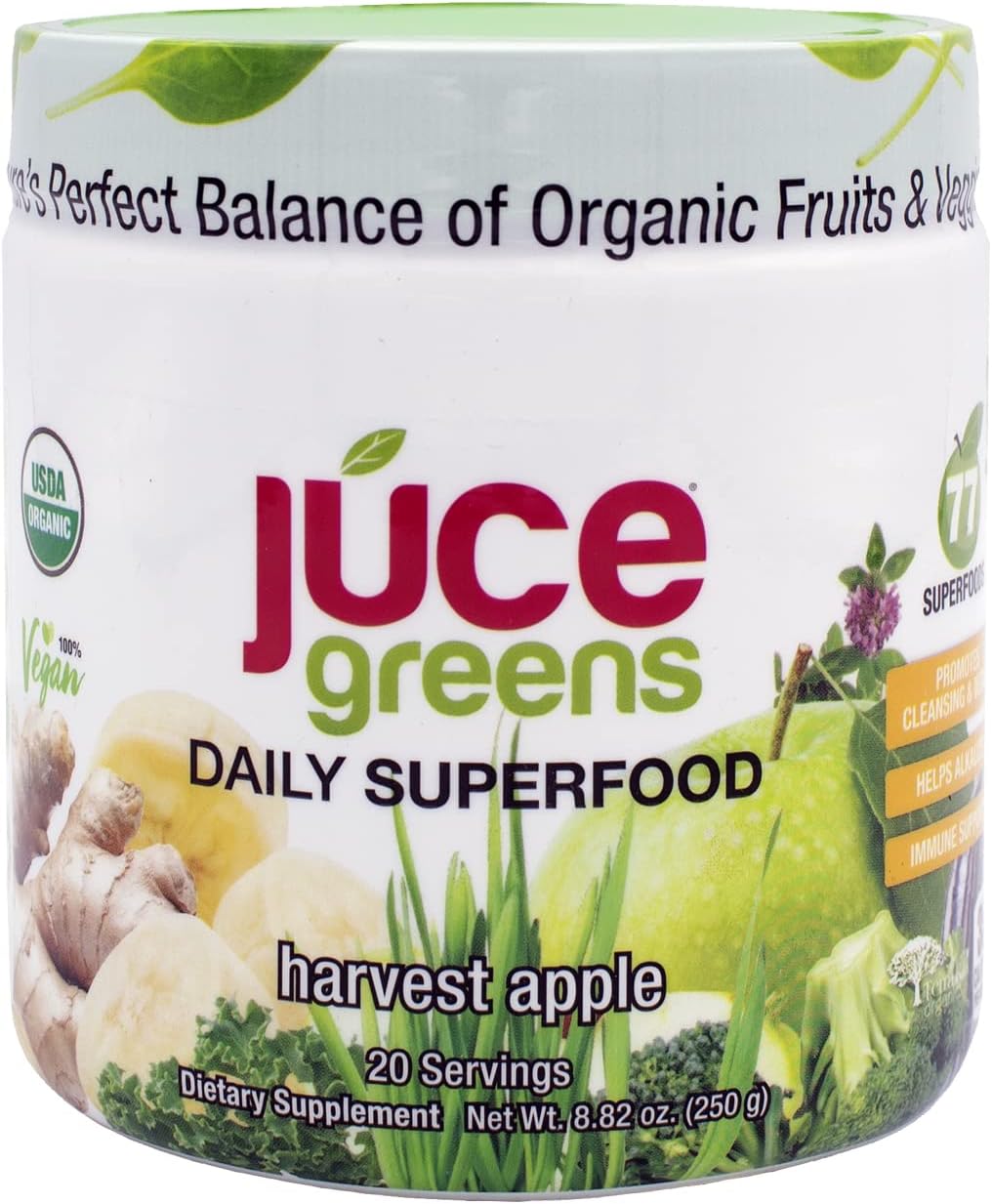 Amazon.com: Terra Kai Organics JUCE Green Superfood Powder, Organic ...