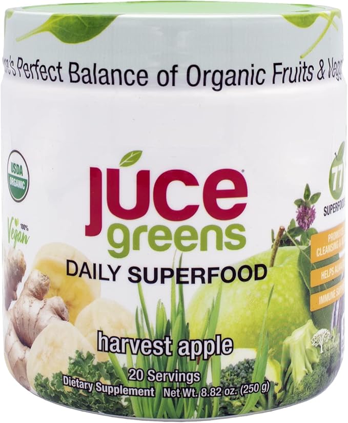 Amazon.com: Terra Kai Organics JUCE Green Superfood Powder, Organic ...