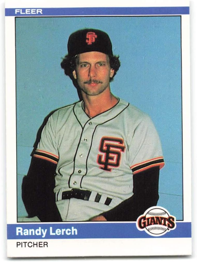 Amazon.com: 1984 Fleer Baseball #380 Randy Lerch San Francisco Giants ...