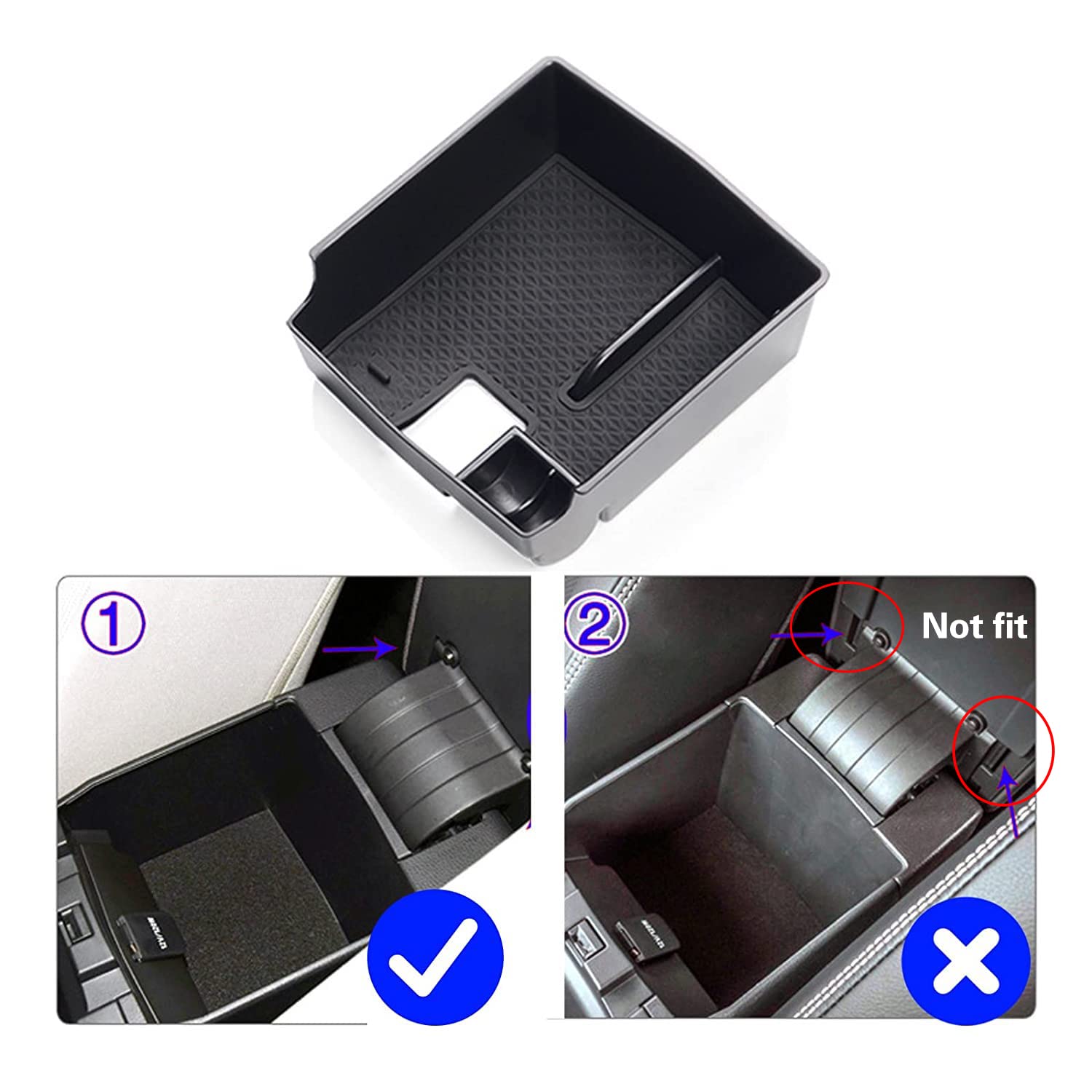Snapklik.com : 2022 Corolla Cross Armrest Secondary Storage Box For ...