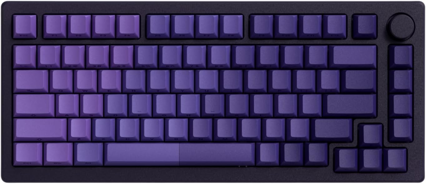 Amazon.com: dagaladoo PBT keycap,Shine Through keycap 75 percen,Double ...
