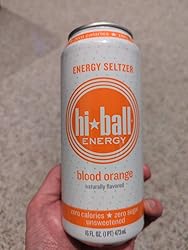 Amazon.com: Hiball Energy Seltzer Water, Caffeinated Sparkling Water Made with Vitamin B12 and ...