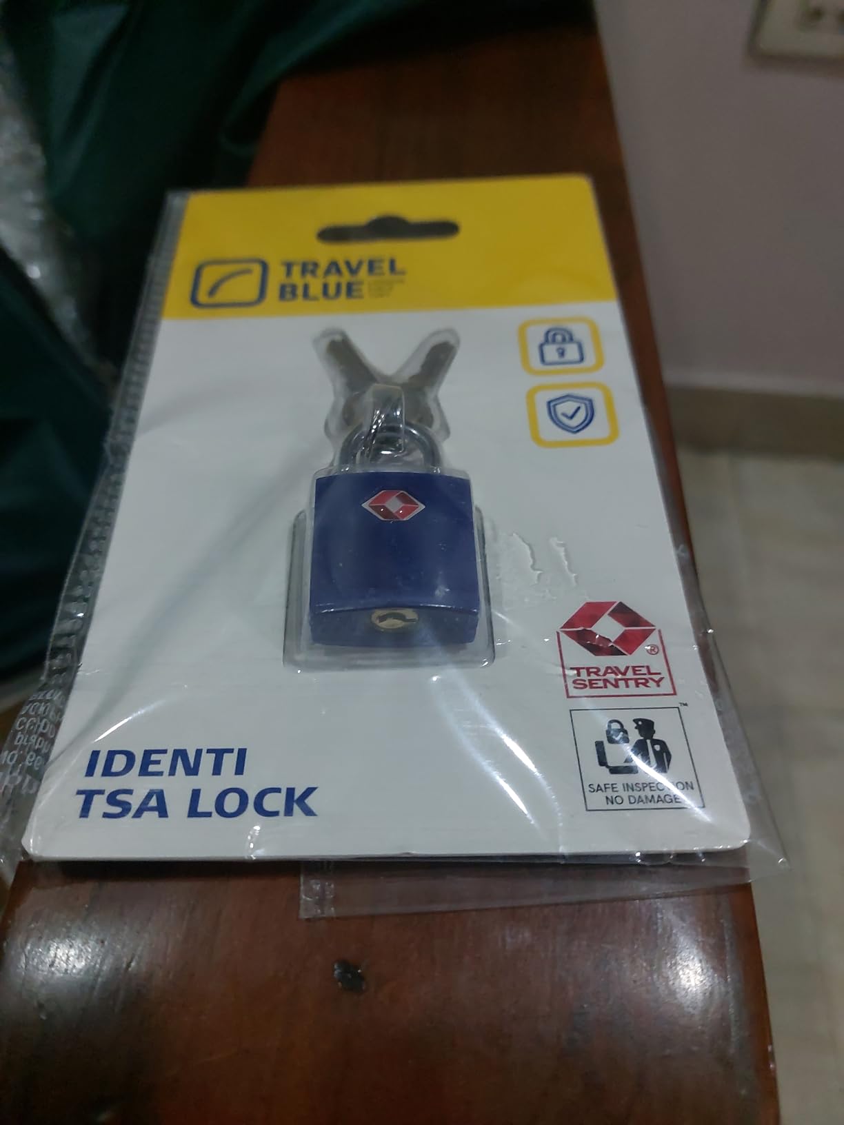 Buy Travel Blue TSA Identi Blue Luggage Lock (027 BL) at Amazon.in