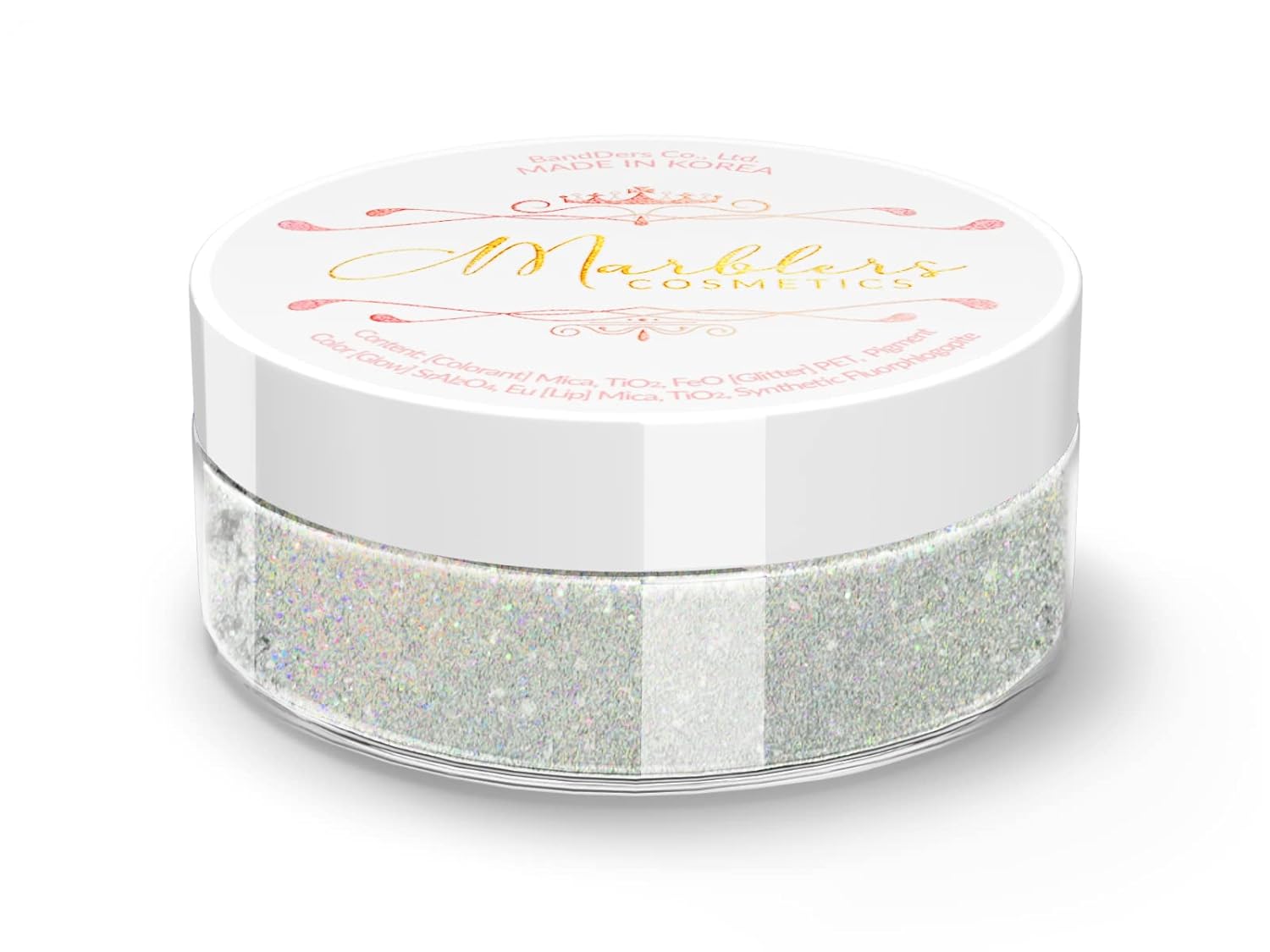 Amazon.com : MARBLERS Glitter Mica Powder [Moonlight] 0.14oz (4g ...