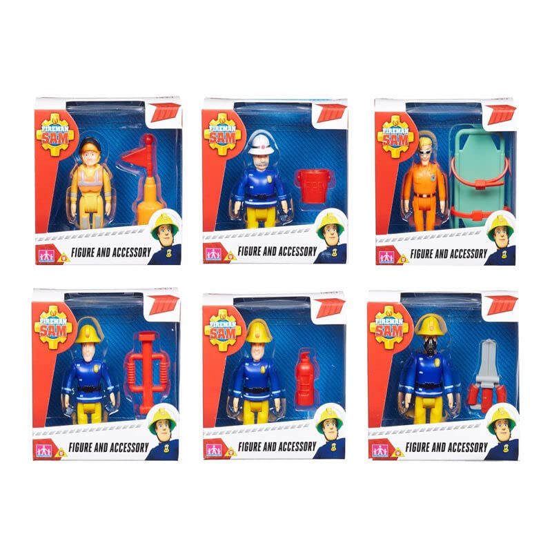 Fireman Sam Figure and Accessory Pack - One Supplied : Amazon.co.uk ...
