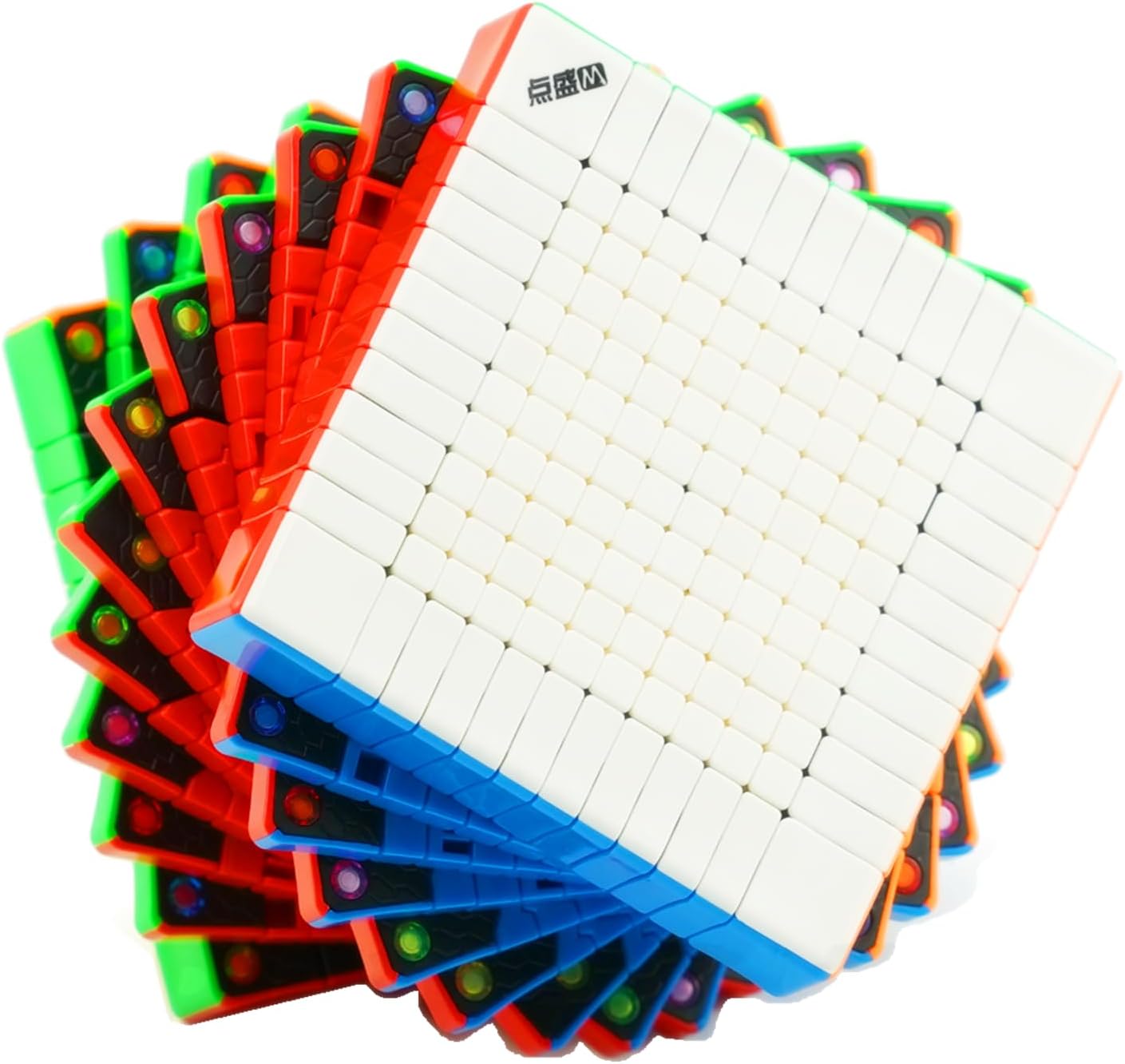 Amazon.com: cuberspeed DianSheng Galaxy 12x12 M Speed Cube Magnetic ...