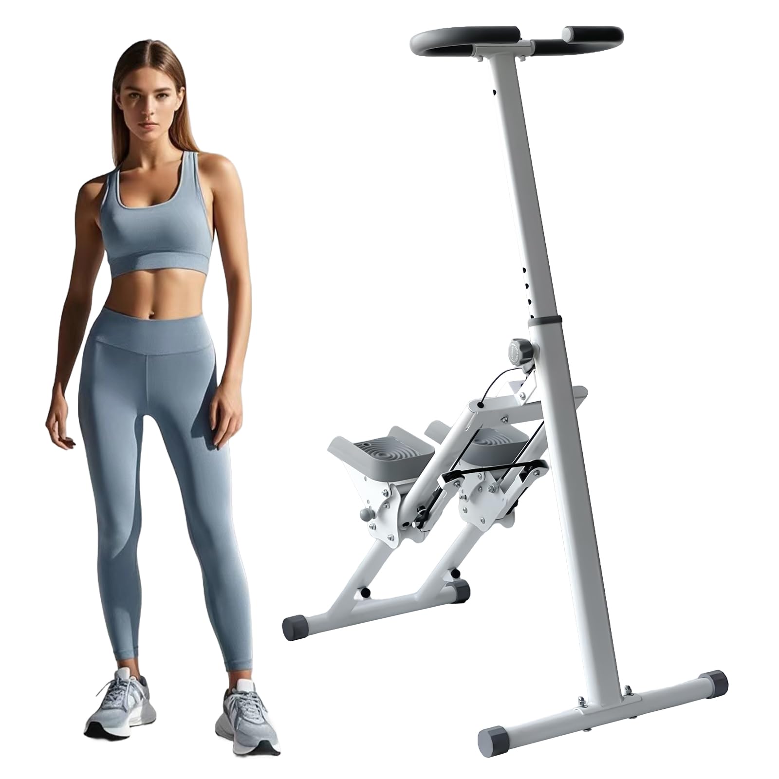 Togieeii Stair Stepper Folding Exercise Climber Stair Master For ...