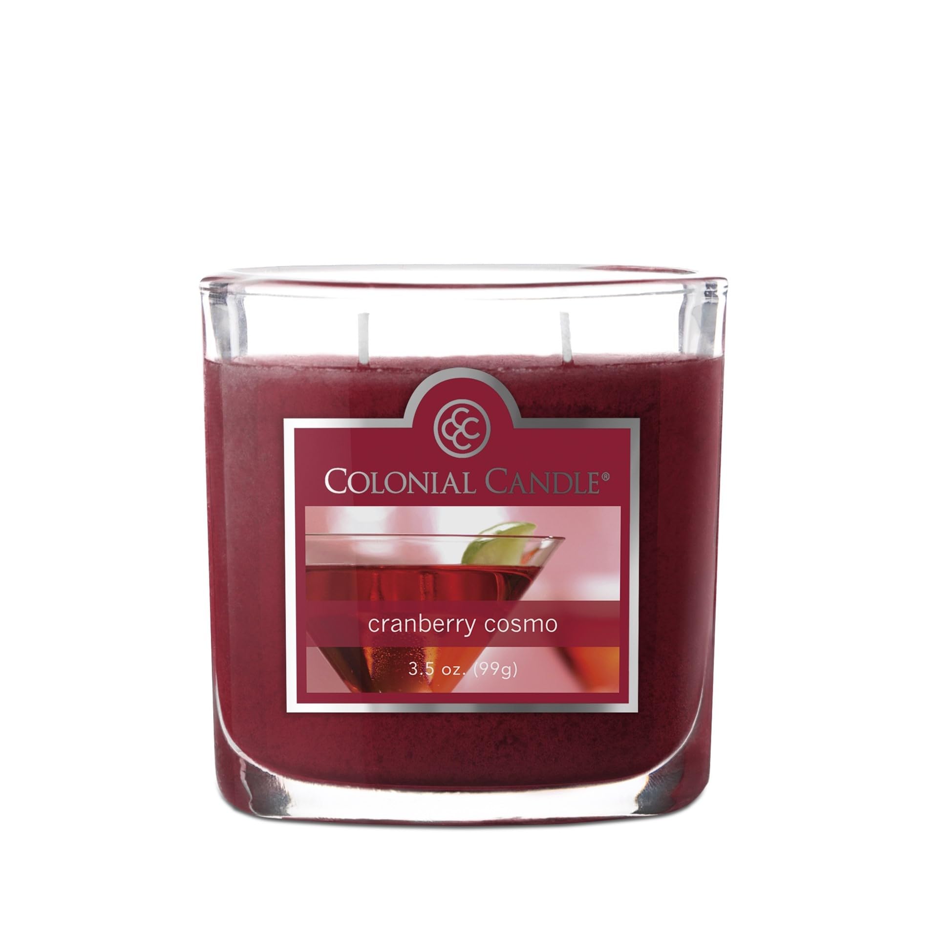 Amazon.com: Colonial Candle Cranberry Cosmo Scented Jar Candle, 2 Wick ...