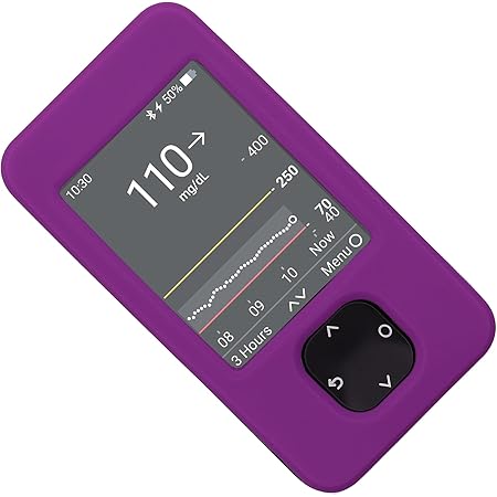 Amazon.com: Silicone case for Dexcom G7 Receiver (Purple) : Health ...