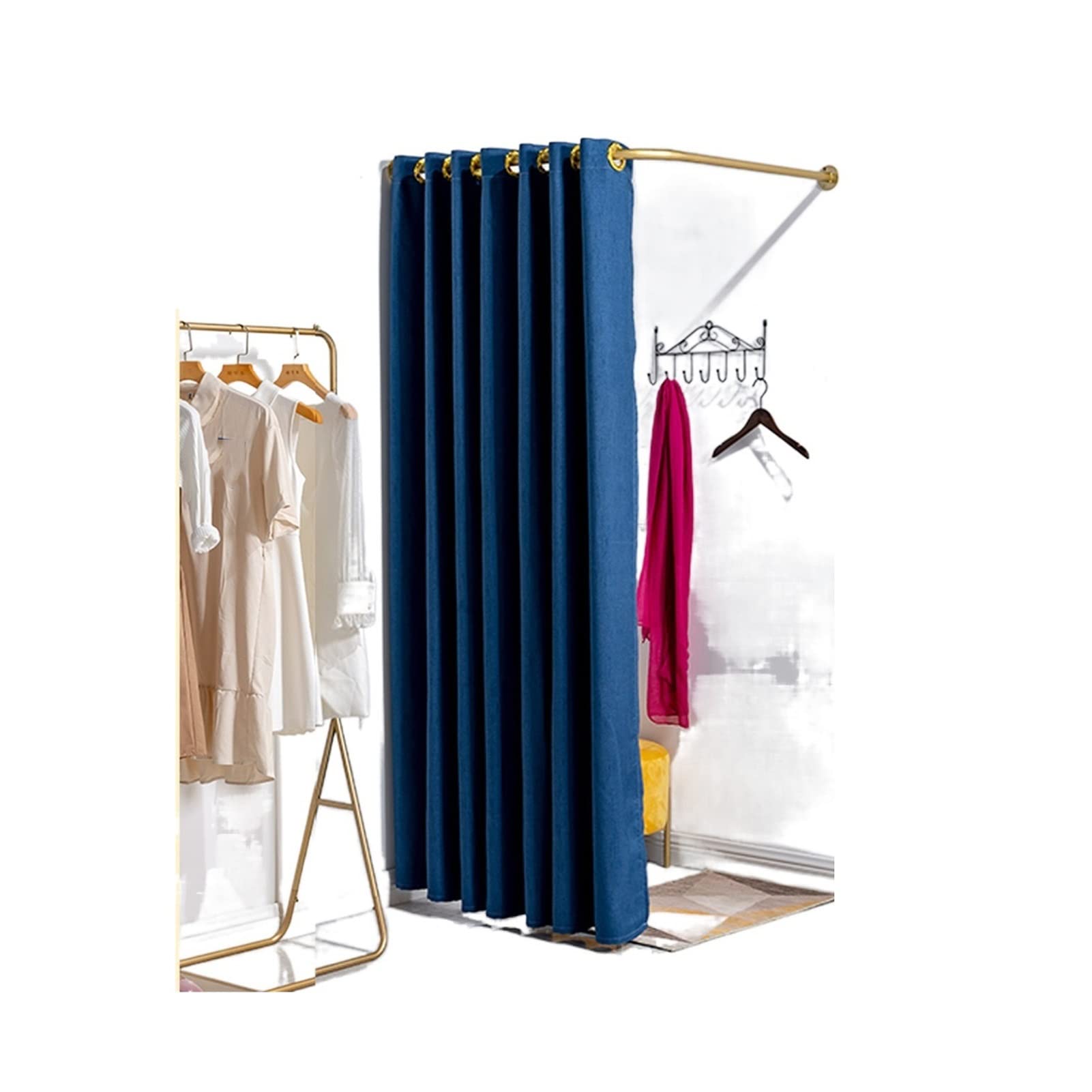 Buy Clothing Store Fitting Room, L-shaped Dressing Room Fitting Room ...