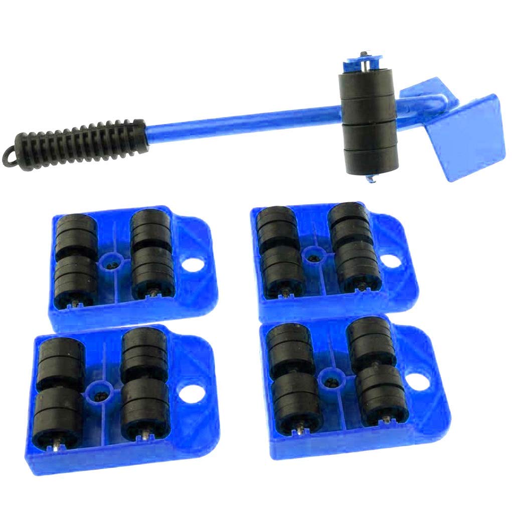 Buy Heavy Duty Lifter Wheel Movable Wheels Moving kit Cursor Mover Easy ...