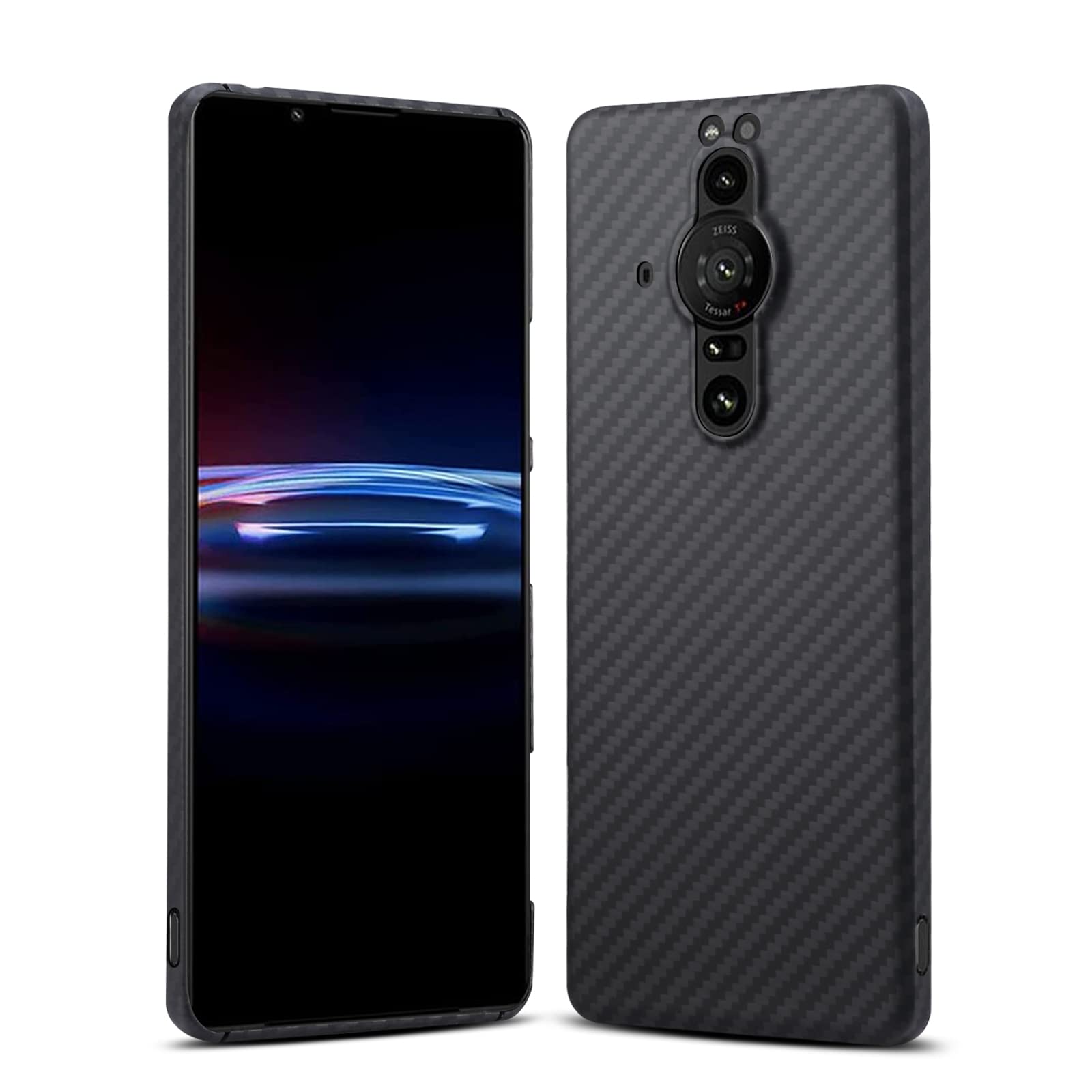 Buy TIMECAT Slim and Lightweight Carbon Fiber case for Sony Xperia Pro ...