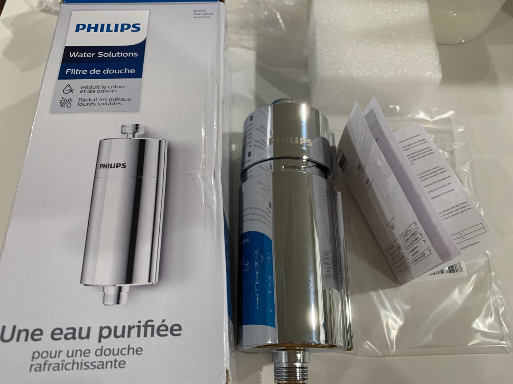 $8/mo - Finance Philips Shower Filter 3-stage Water Softener, Double ...