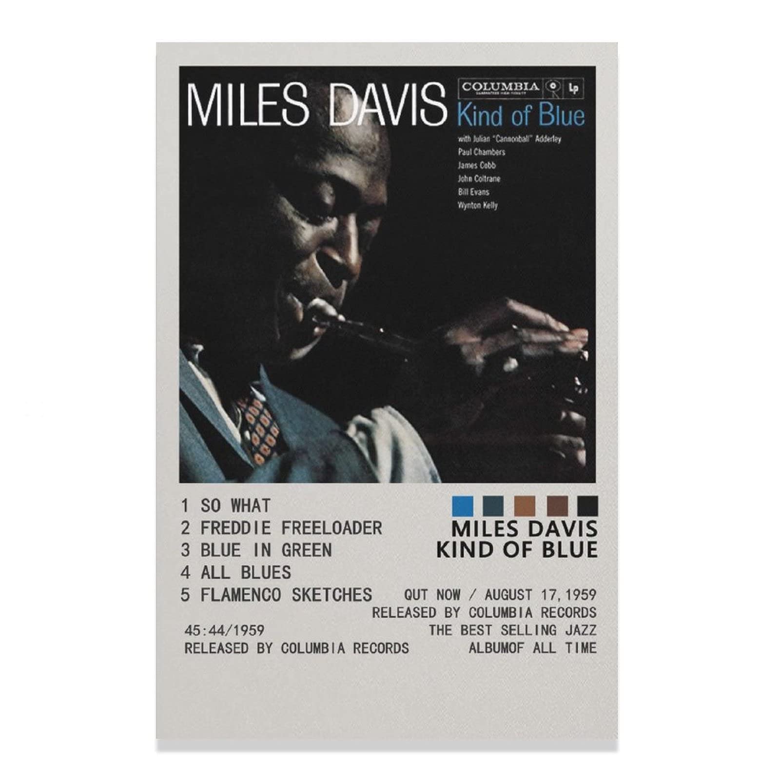 Kind Of Blue Poster