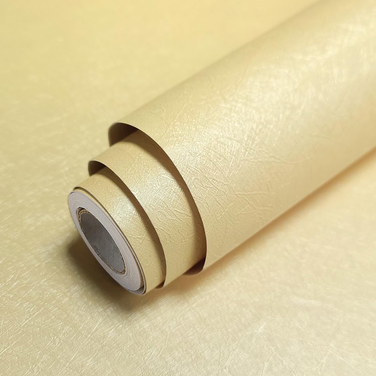 Lenify Yellow Peel and Stick Silk Contact Paper - 17.7" x 118.1" Light ...