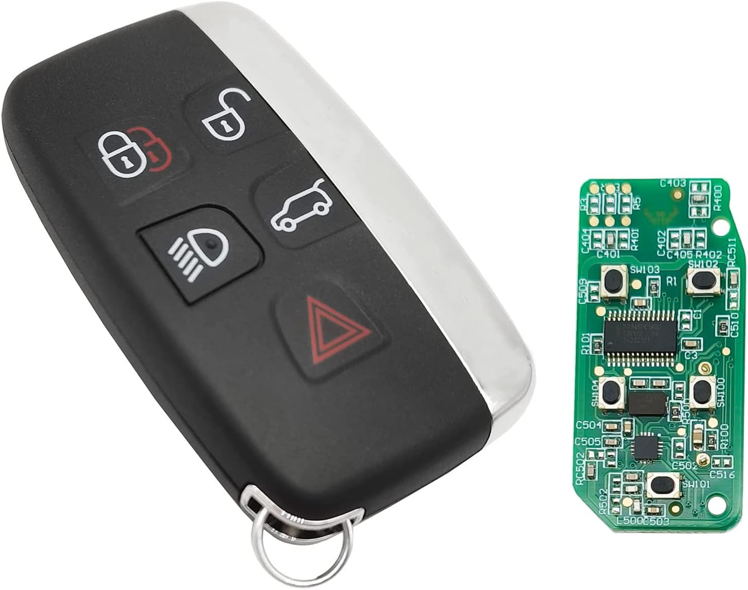 Amazon.com: SUPALAND Key Fob Keyless Entry Fits for Land Rover ...