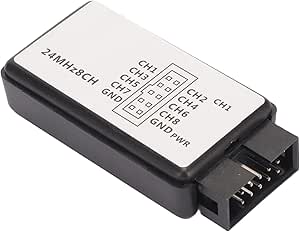 Amazon.com: USB Logic Analyzer Device,USB Cable 24MHz 8CH 8 Channel ...