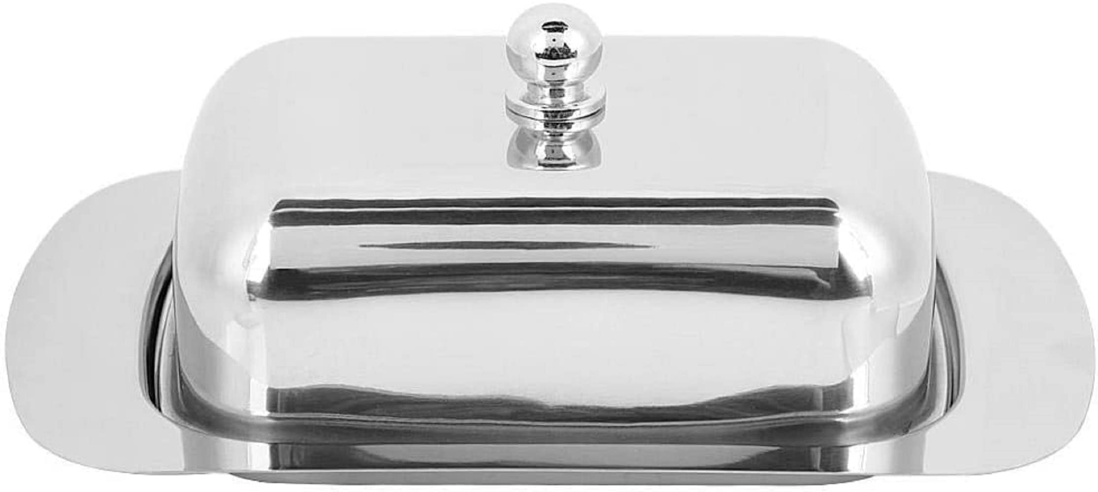 Buy appeasy Stainless Steel Butter Plate Tray Rectangular Butter Dish ...