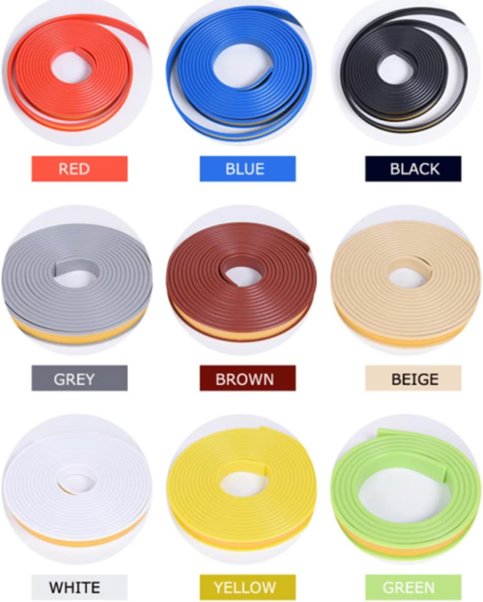 Buy Xqhwhome U-Shape Flexible Self Adhesive Furniture Edge Banding ...