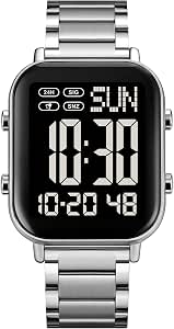 Amazon.com: FANMIS Classic Unisex Digital Sports Watches Women's Men's ...
