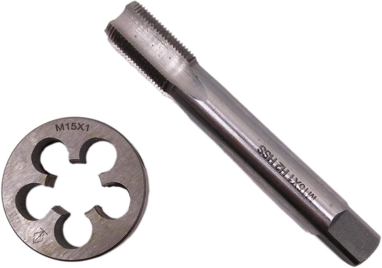 Amazon.com: HSS M18 x 1mm Tap and M18 x 1.0mm Die Metric Thread Right ...