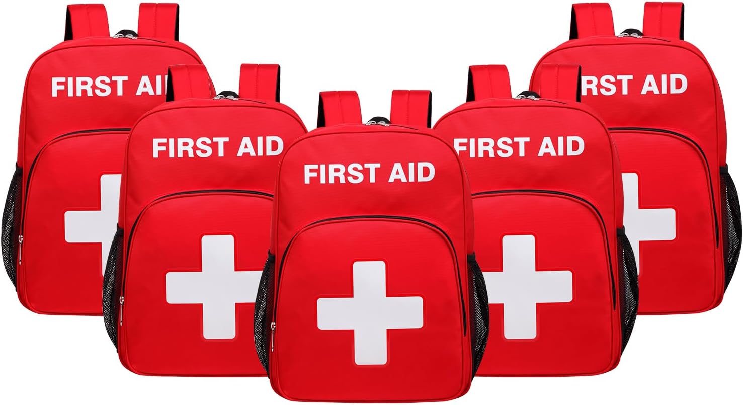 Amazon.com: First Aid Backpack Emergency Medical Empty Waterproof ...