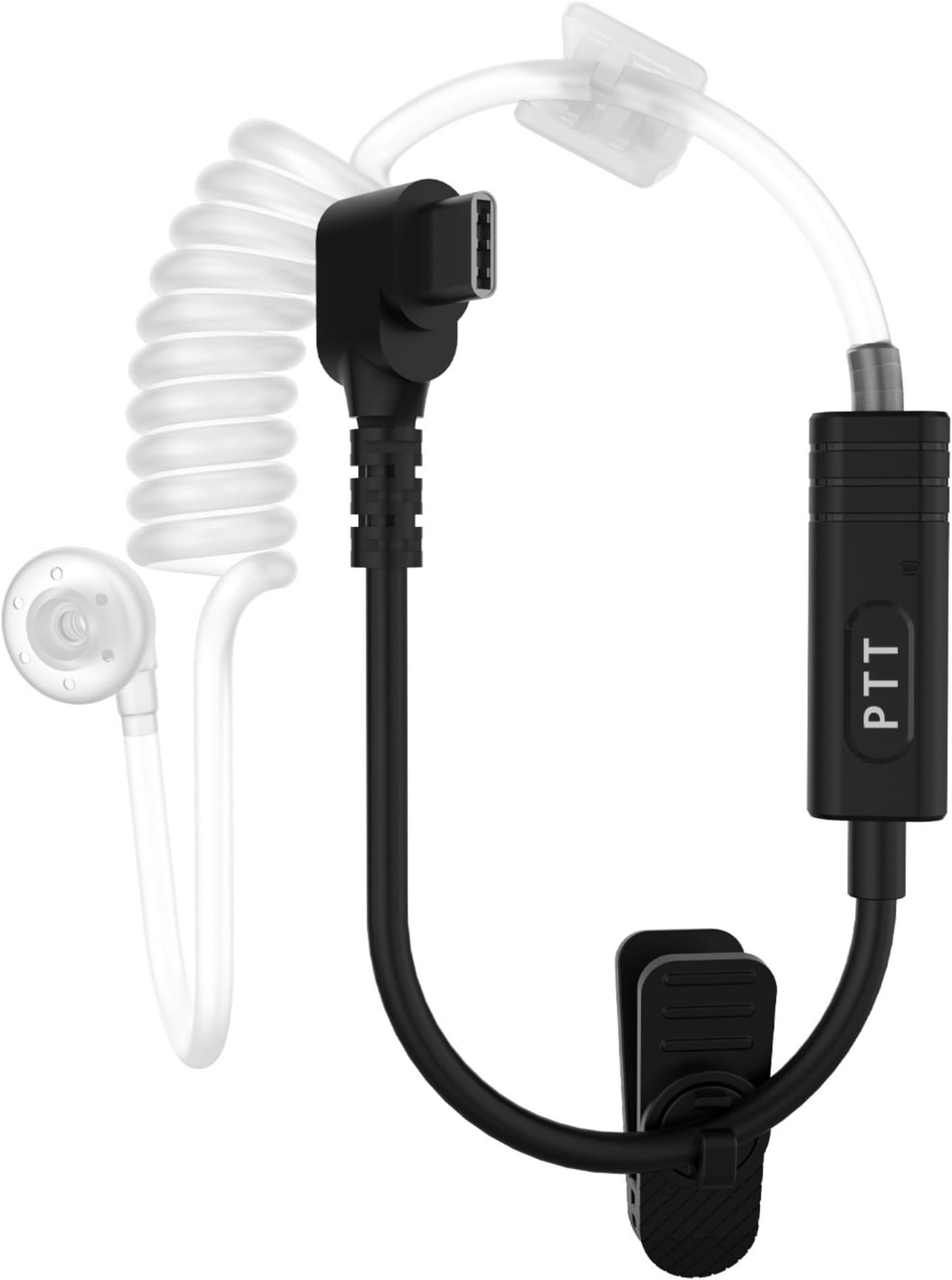 Amazon.com: KETELESE USB C Air Acoustic Tube Earpiece Only Compatible ...