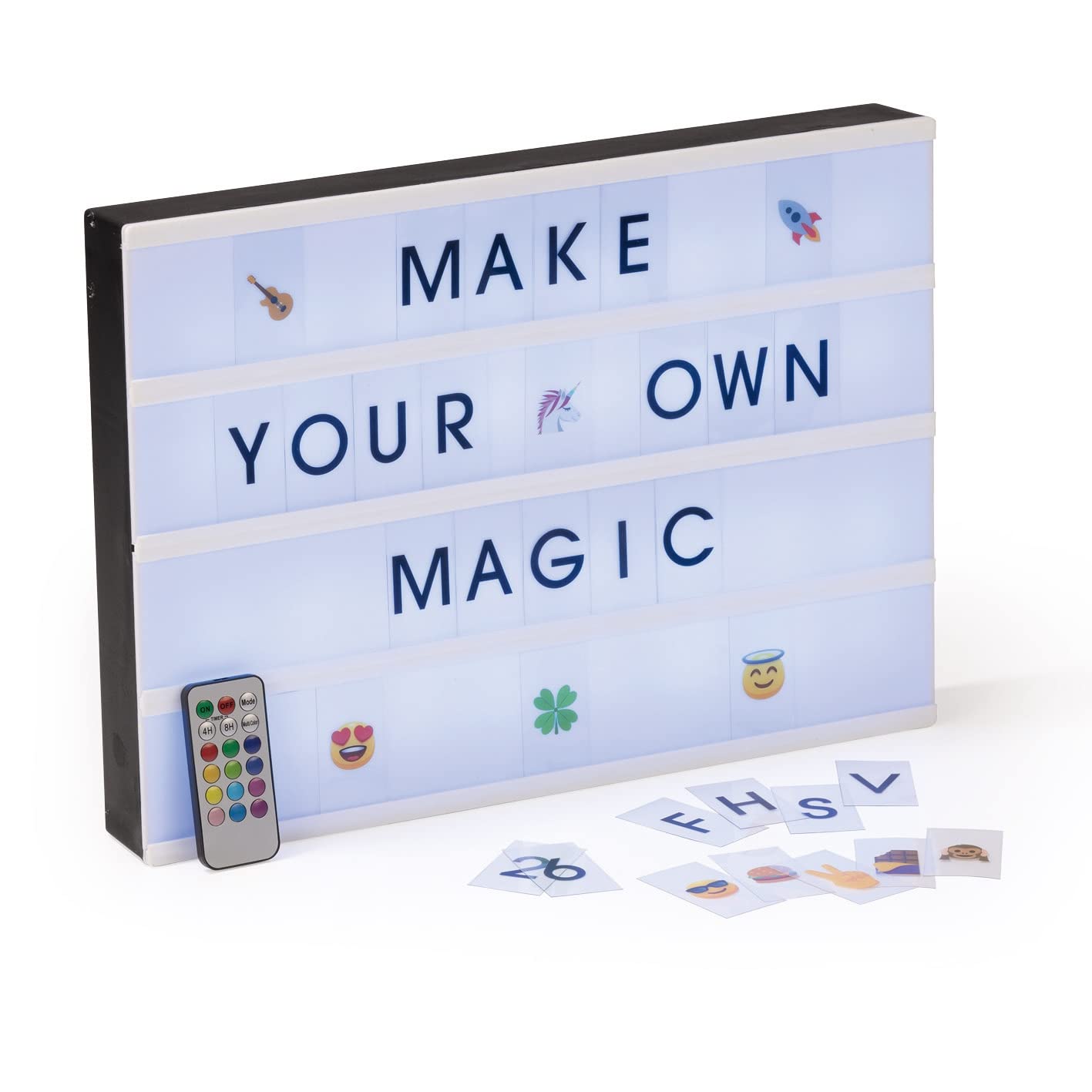 Easymaxx Led Light Box For Individual Text Messages Mega Set ...