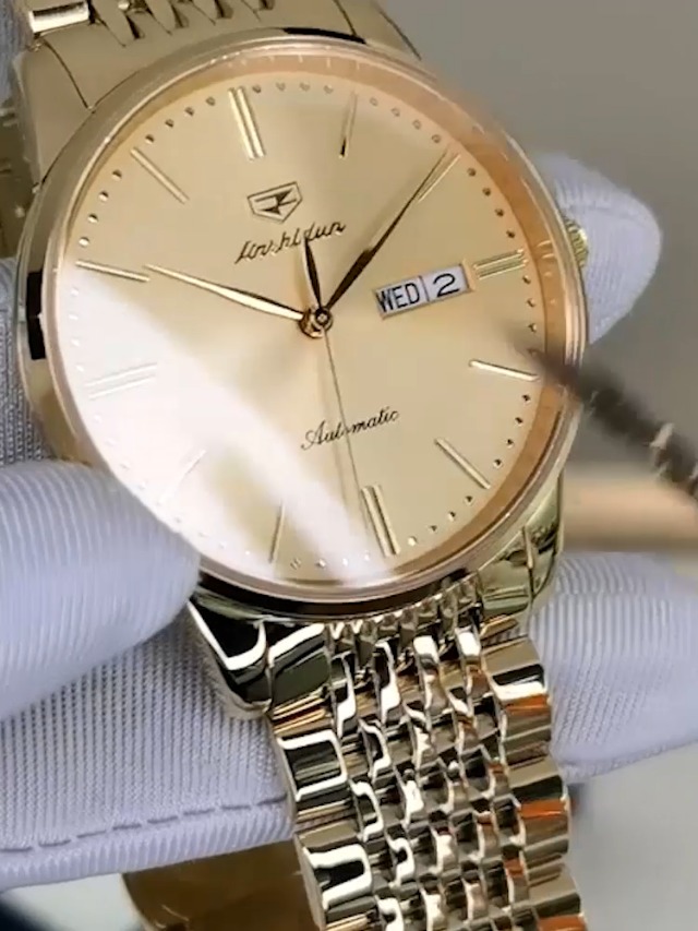 Watch JSDUN Mens Mechanical Watch Minimalism Automatic on Amazon Live