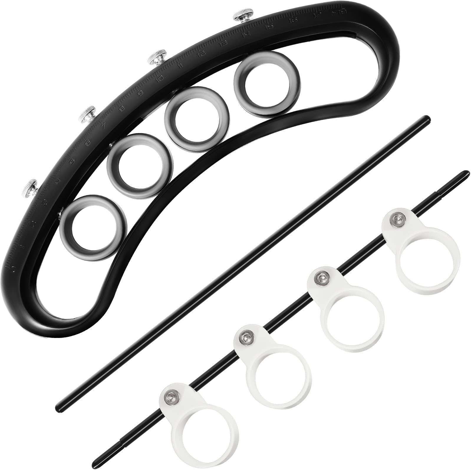 Amazon.com: 2 Pieces Finger Expander Finger Trainers Multifunctional ...