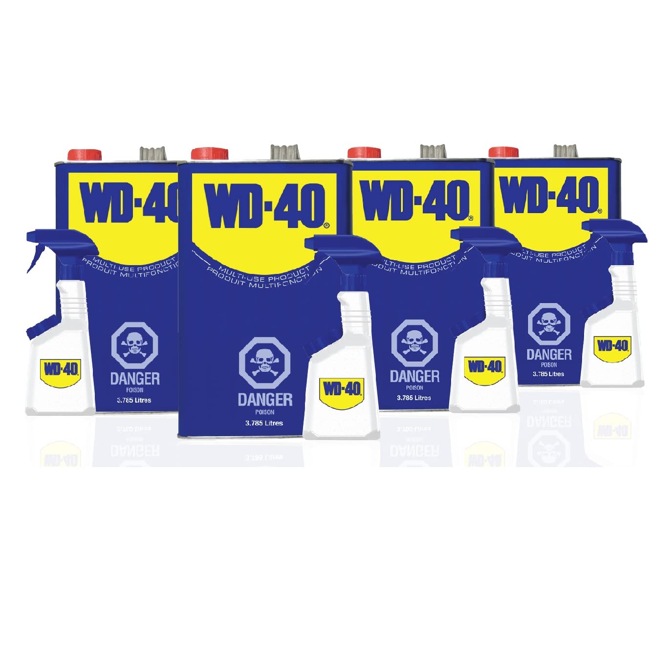 WD-40 Multi-Use Product 3.78L with Bonus Applicator - Drives Out ...
