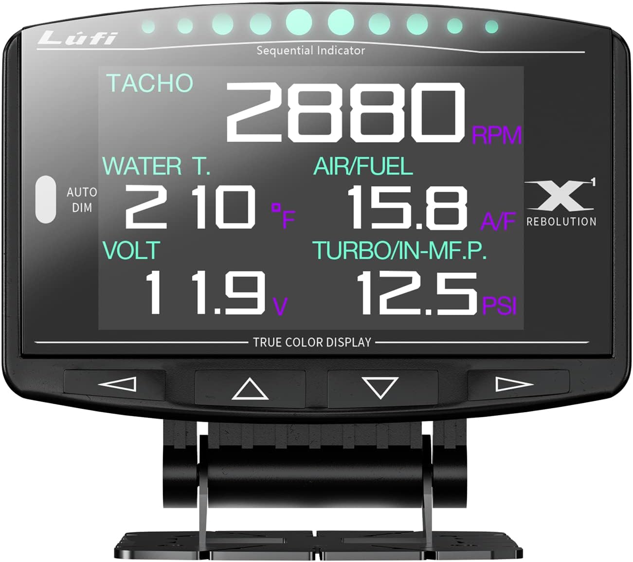Amazon.com: NEW EDGE INSIGHT CTS3 DIGITAL GAUGE,5" TOUCHSCREEN ...