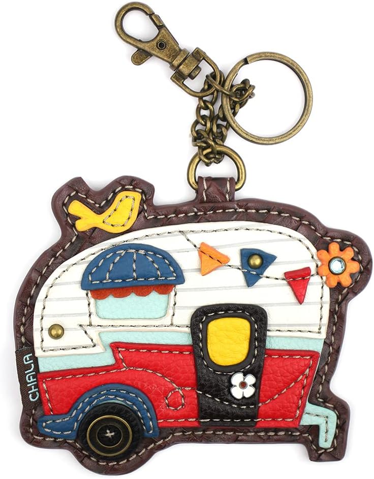 Amazon.com: CHALA Adventure Collection Women's Decorative Key Fob/Coin ...