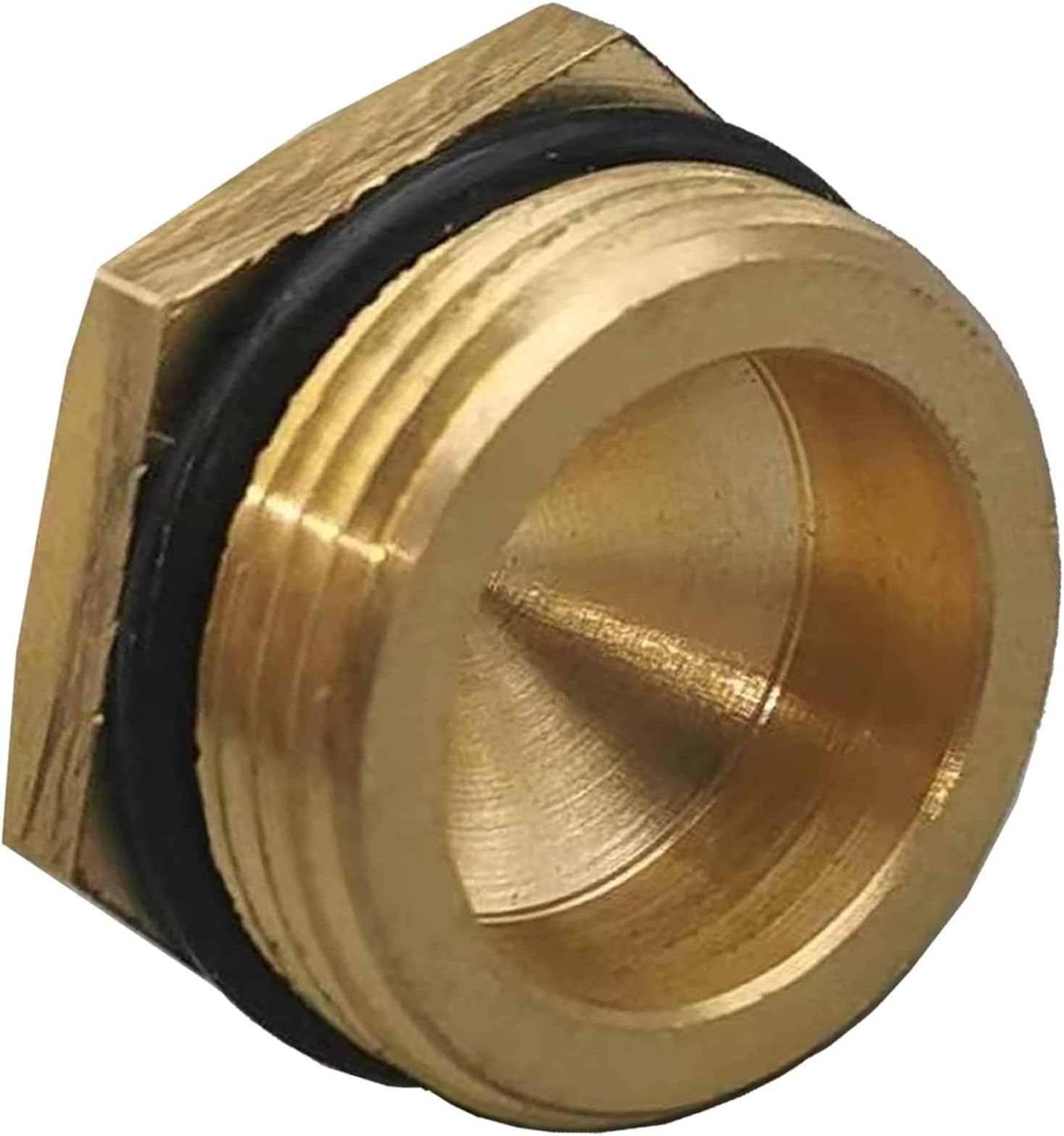 Amazon.com: DEWHEL Brass 2pcs Push-Button Diverter Plug Replacement ...