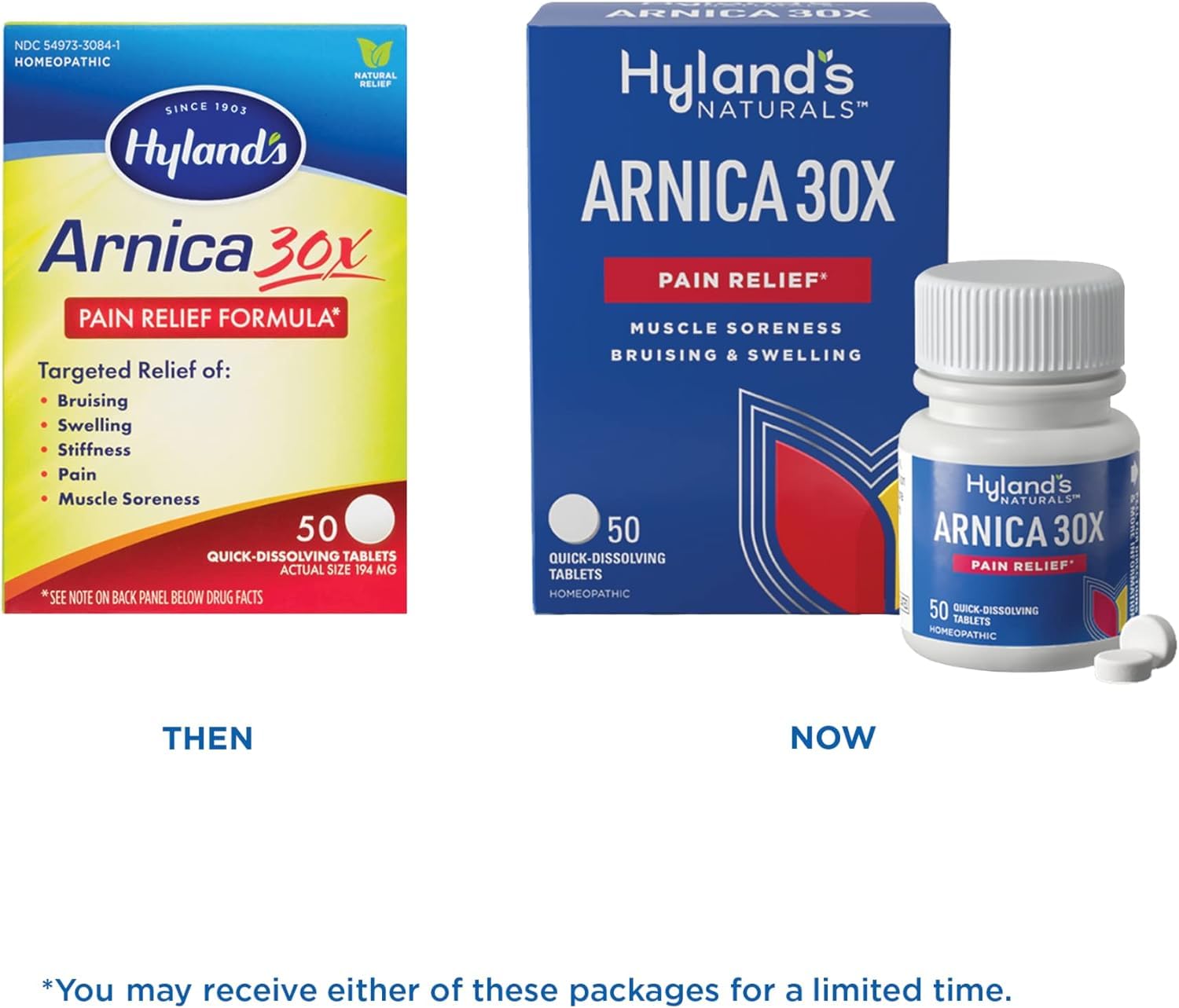 Snapklik.com : Hylands Naturals Arnica Montana 30x Tablets, Natural ...