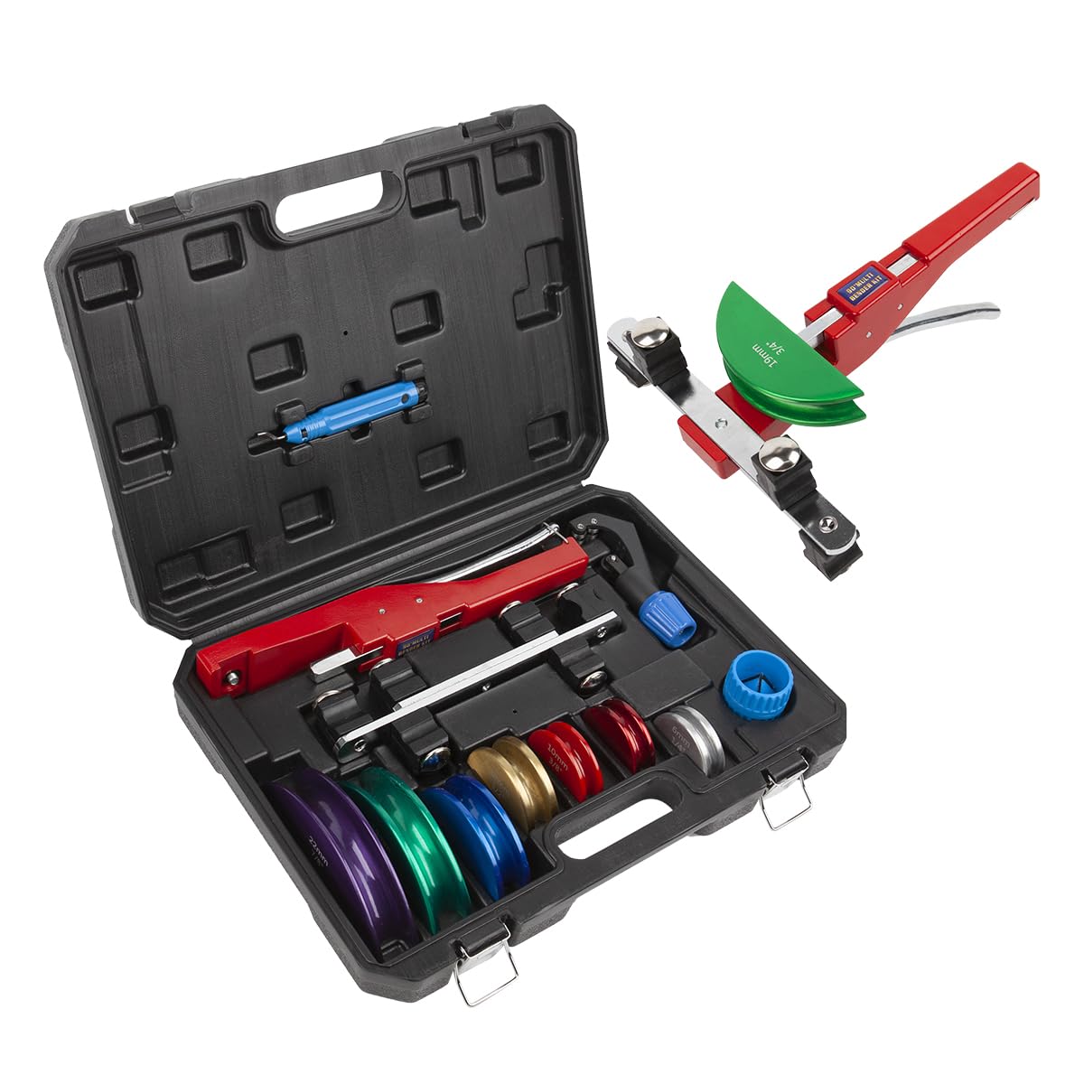 Snapklik.com : Tube Bender Kit Includes 1/4-7/8 Sizes Refrigeration ...
