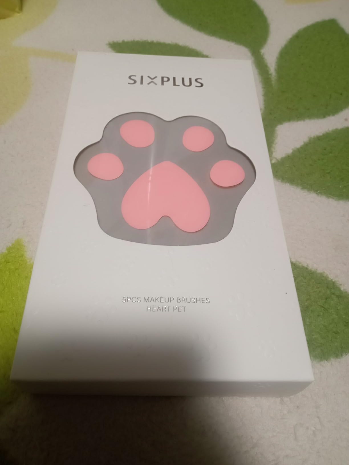 Amazon | SIXPLUS シックスプラス ペットシリーズ - 猫の手メイクブラシ5本セット 可愛い猫の手の形状のブラシ毛 メイクアップブラシ 化粧ブラシ 専門化粧道具 粉含み力 化粧 ...