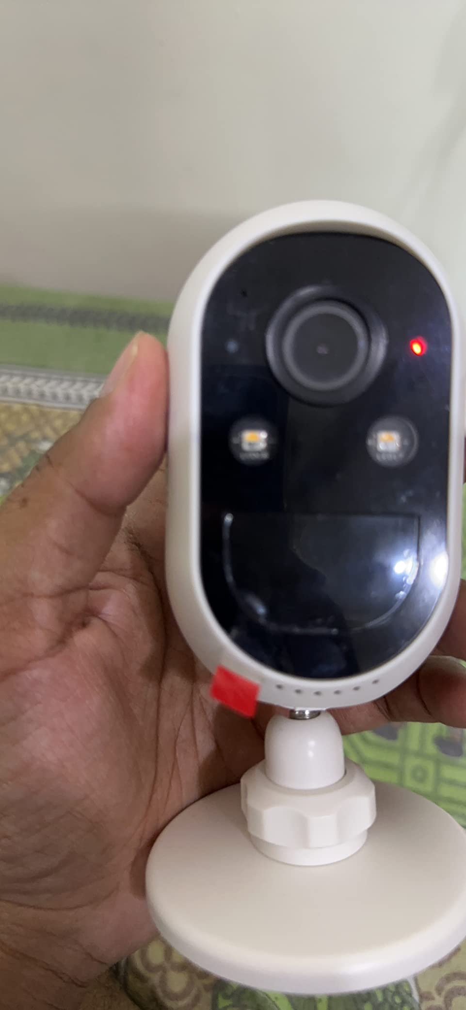 Halonix SecurCAM Totally Wireless 3MP 3K Pro HD Wi-Fi Smart Home Security Camera with Inbuilt ...