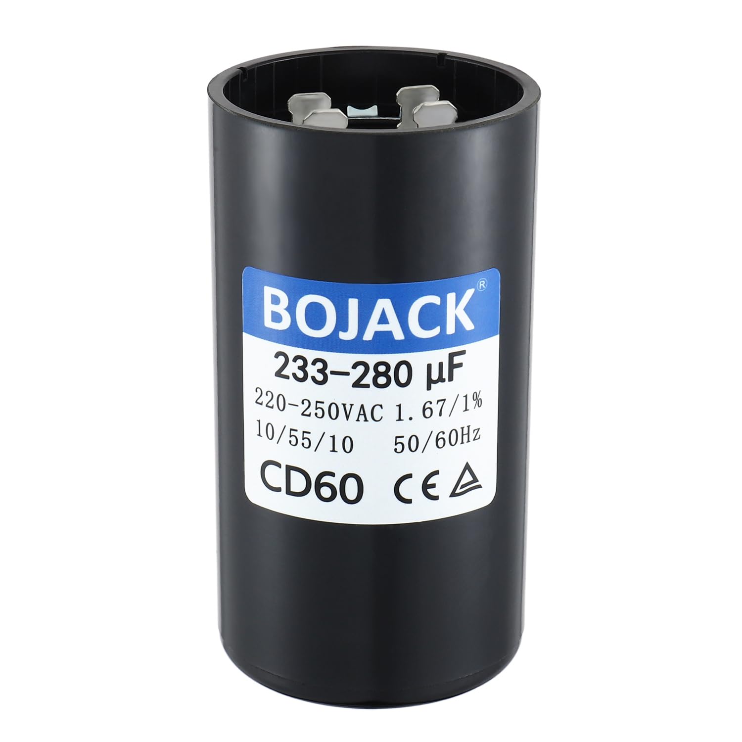 Snapklik.com : 233-280 uF/MFD 220-250 VAC 50/60 Hz Universal Round ...