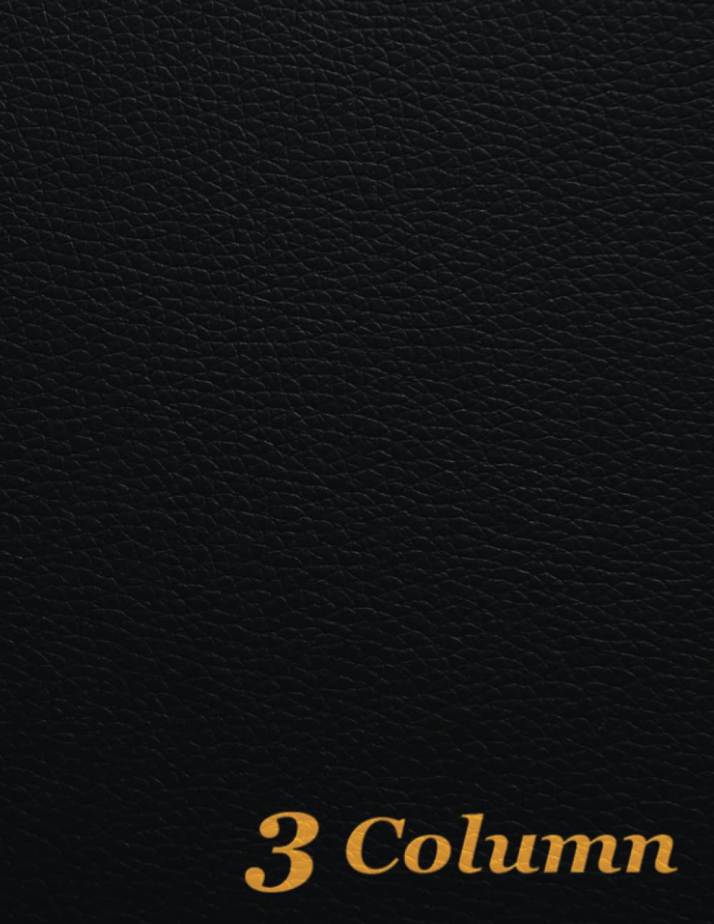 Account Book 3 Column Ledger: Bookkeeping Record Book, Blank Three ...