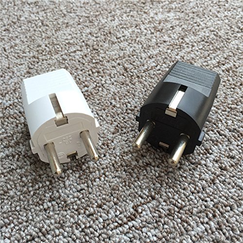 Buy Buyme 1Pcs Ss014 European German Standard Power Plugs 2 Pin ...