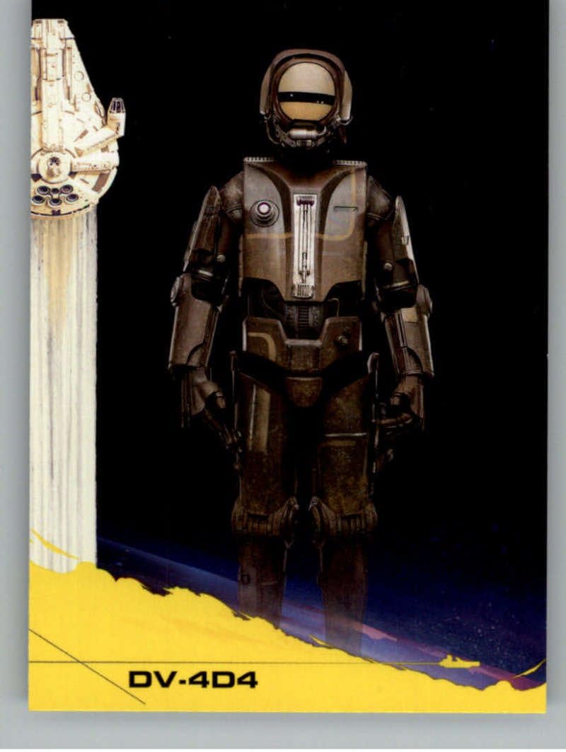 2018 Star Wars Solo Movie Yellow #27 DV-4D4