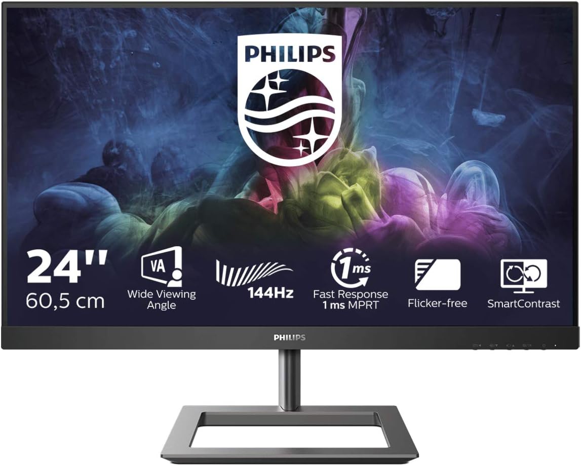 Philips 242E1GAJ - 24 Zoll FHD Gaming Monitor, 144 Hz, 1ms, FreeSync ...
