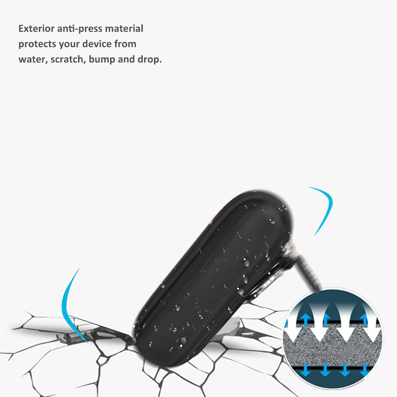 Snapklik.com : Hard Travel Storage Case, For IWOBAC Digital Microscope Wireless Pocket Handheld ...