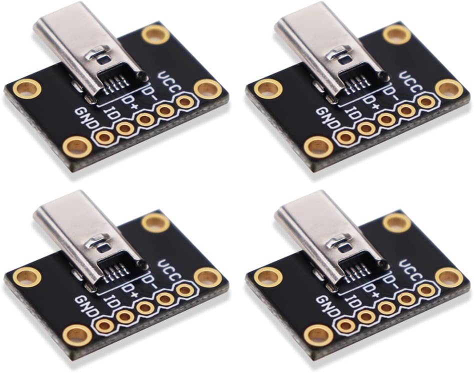 Amazon.com: HiLetgo 10pcs Micro USB to DIP Adapter 5pin Female ...