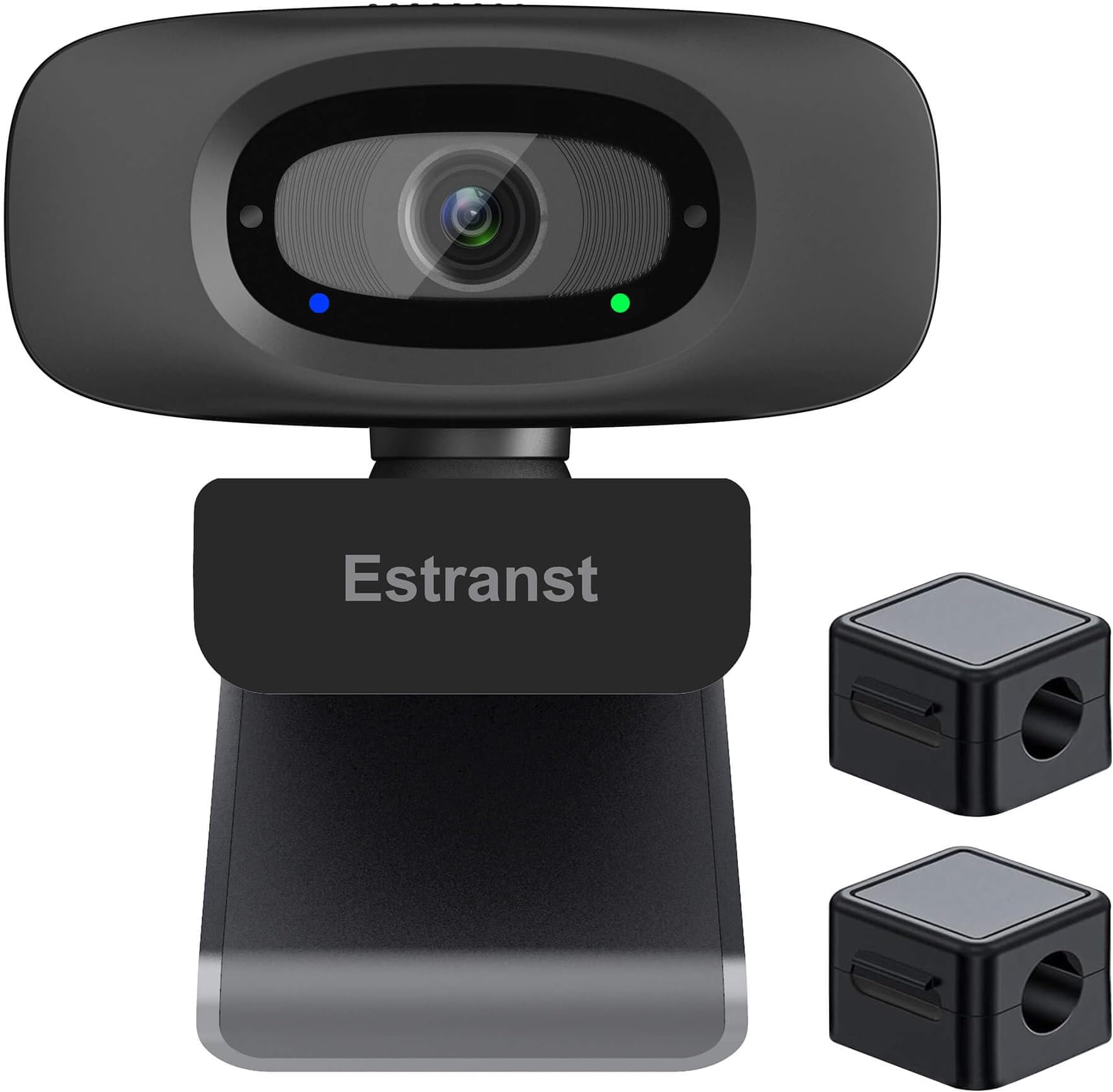 Amazon.com: Estranst 2K Quad HD Webcam with Privacy Cover & Noise ...